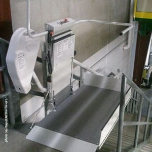 Savaria Delta Inclined Platform Lift | Access Elevator, Inc.